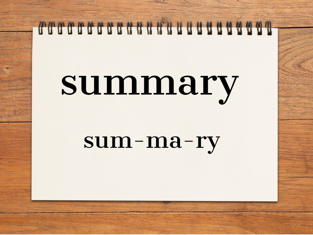 Summary & Summarily - Djambatjmarram